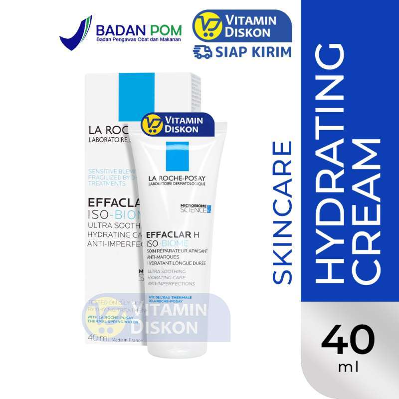 Promo La Roche Posay Effaclar H Isobiome Moist 40ml Diskon 32% Di Seller Vitamindiskon Official ...