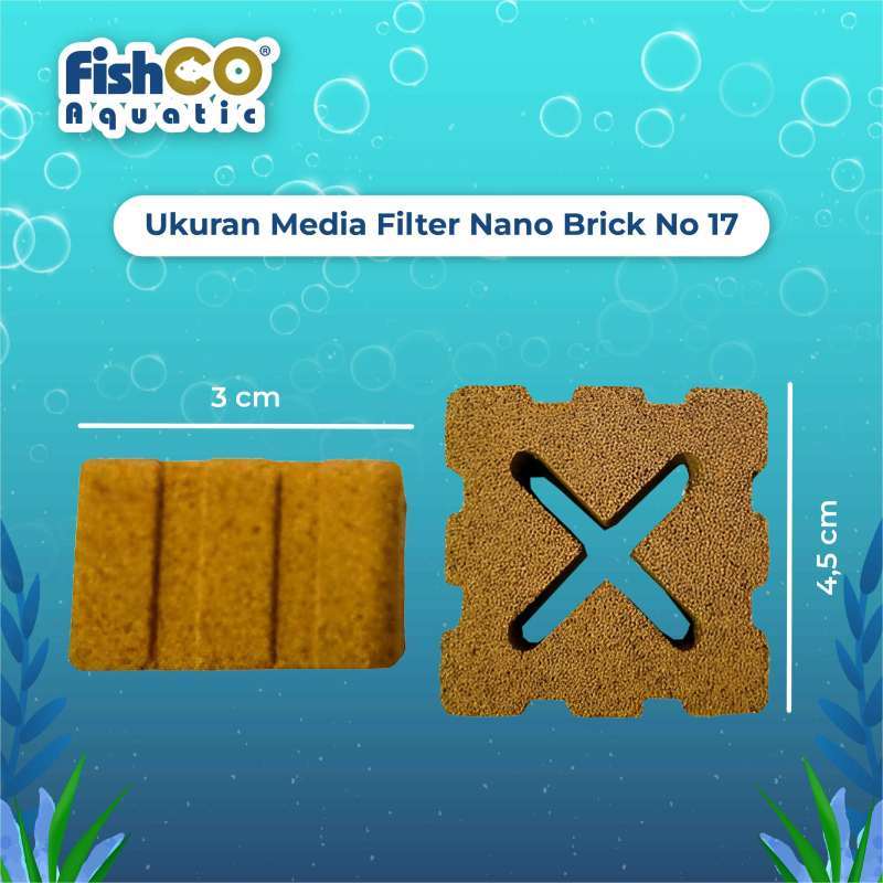 Promo Rumah Bakteri/media Filter/nano Brick/kotak | Fishco Aquatic 200 ...