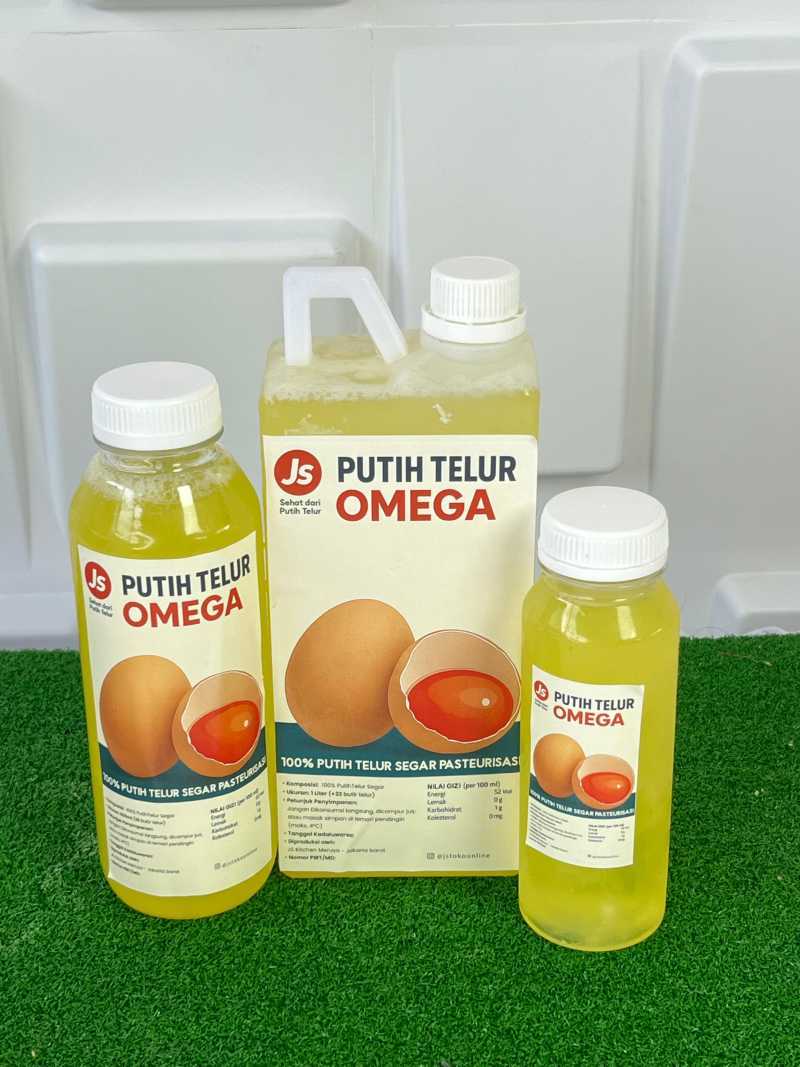 Promo Putih Telur Omega Fresh 1000 Ml, 500 Ml, 250 Ml Diskon 5% Di ...