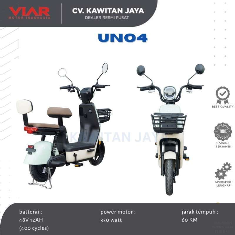Jual Sepeda Listrik Viar Uno4 - Garansi Resmi Viar - Merah Di Seller ...