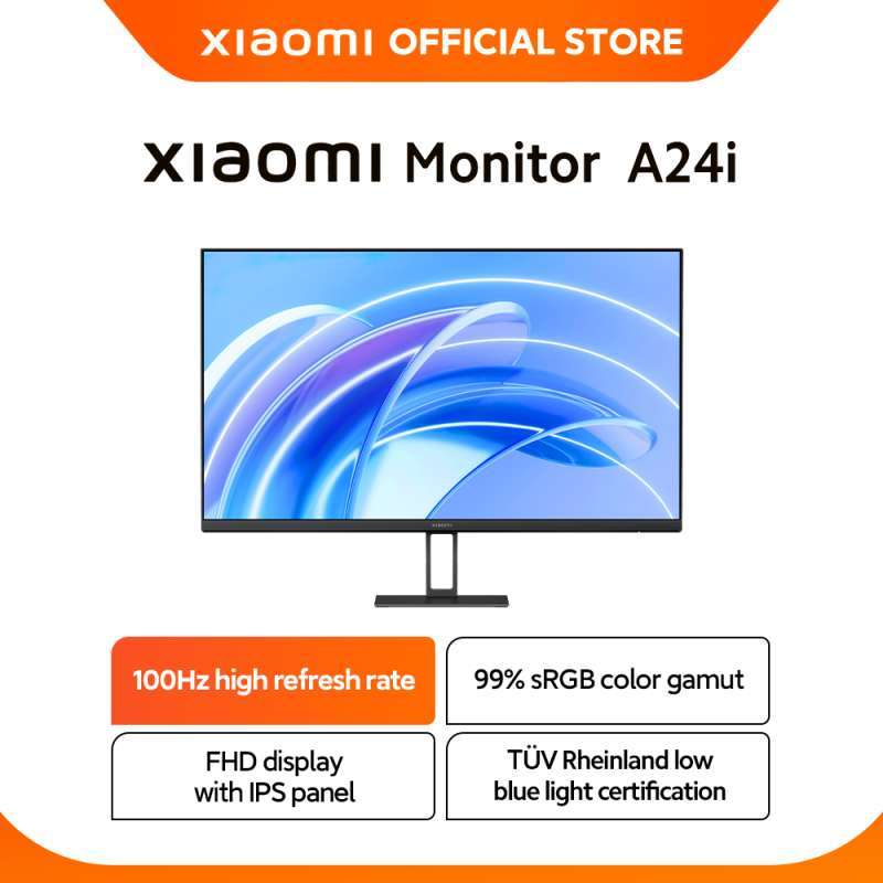 Promo Xiaomi A24i 24 Inch Monitor Ips 100hz 6ms Hdmi Fhd Ultra Thin ...