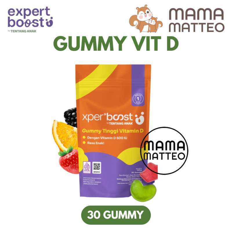 Jual Expert Boost Gummy Vitamin D 600 Iu Anak Dan Dewasa 120gr Rasa ...