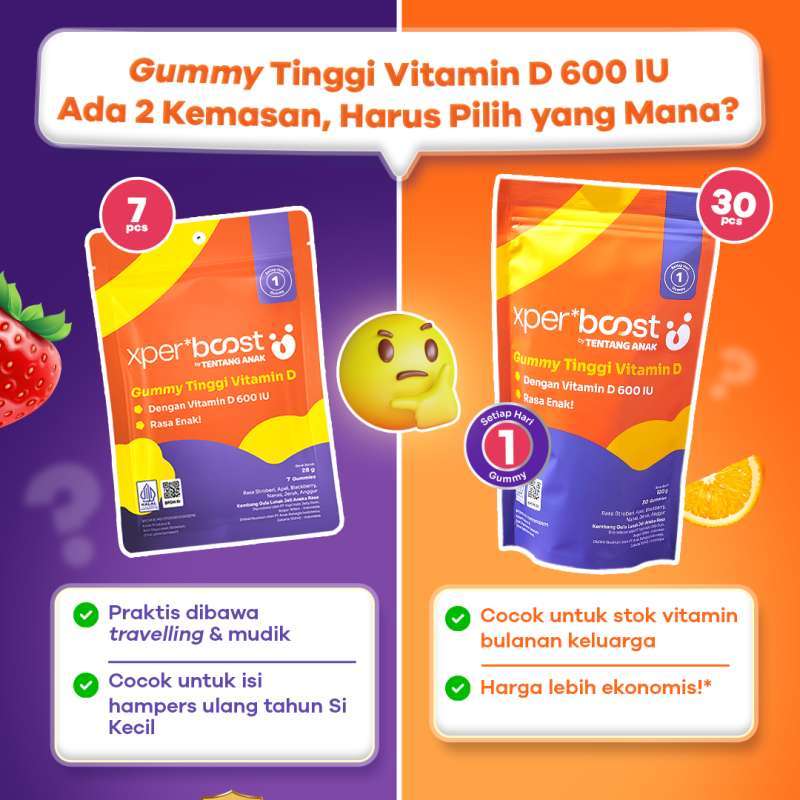 Jual Expert Boost Gummy Vitamin D 600 Iu Anak Dan Dewasa 120gr Rasa ...