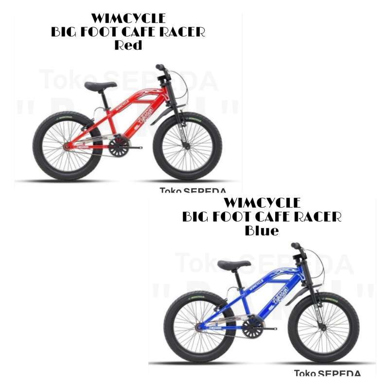 Jual Tb - Sepeda Bmx Wimcycle Big Foot Caferacer Ukuran 16 20 Inch Di ...