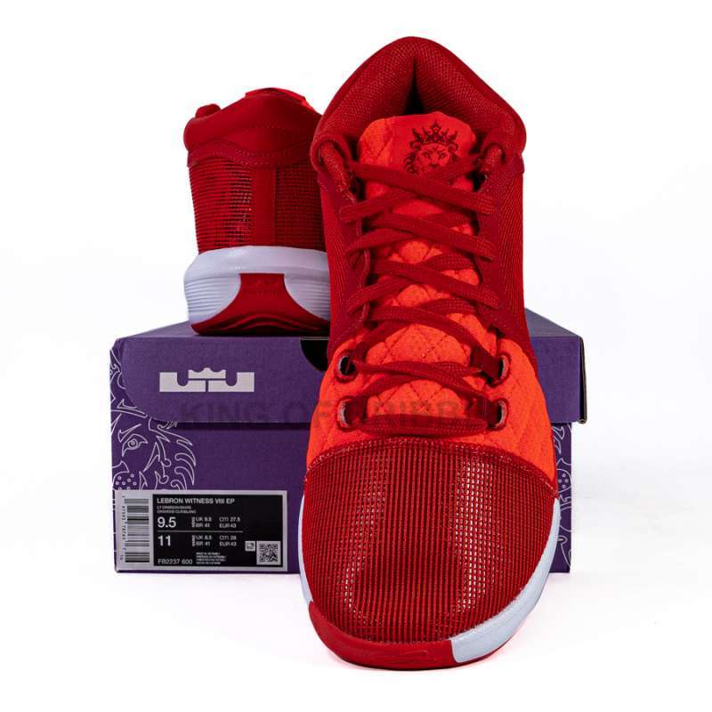 Promo Sepatu Basket Nike Lebron Witness Viii Ep Fb2237-600 Original ...