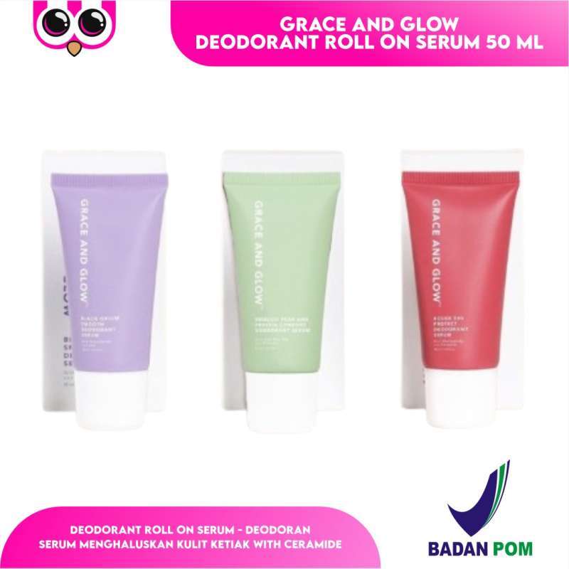 Jual Grace And Glow Deodorant Roll On Serum 50 Ml English Pear Smooth ...