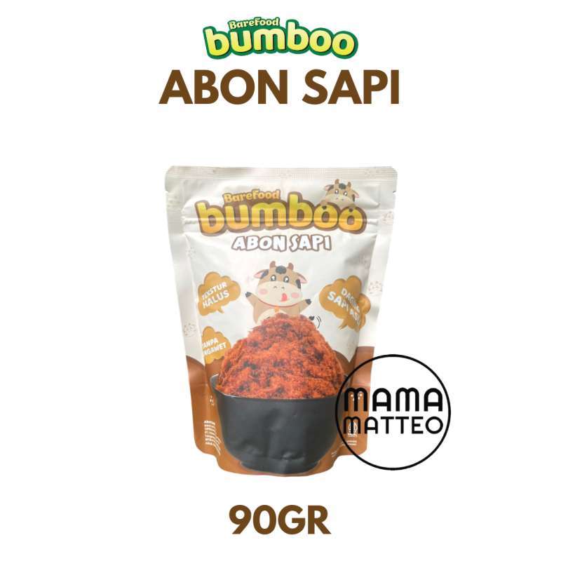 Jual Barefood Bumboo Abon Sapi & Ayam 90gr Tanpa Msg & Pengawet / Abon ...