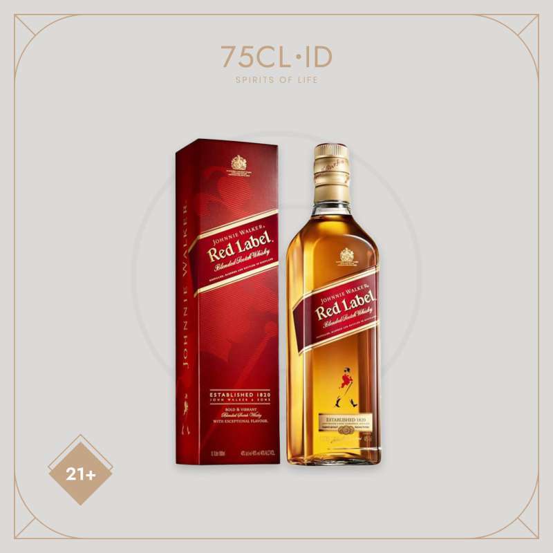 Jual Johnnie Walker Jw Red Label Blended Scotch Whisky 750ml Di Seller ...