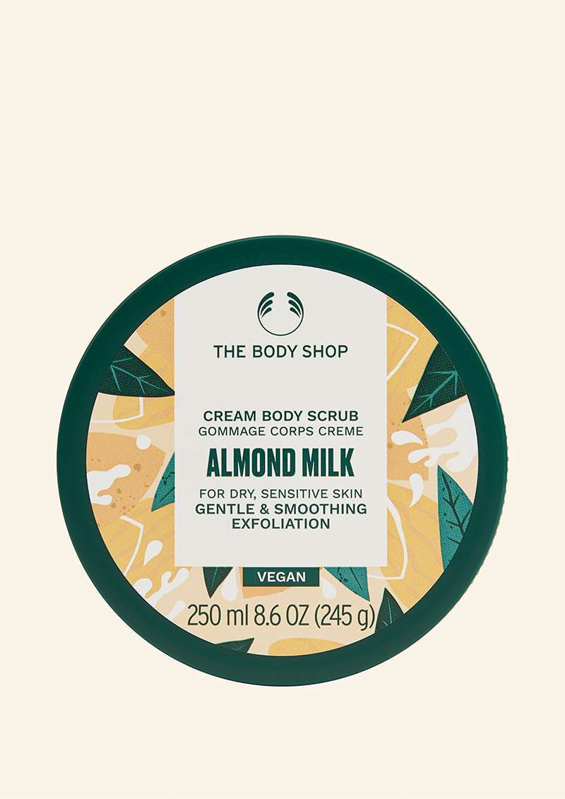 Jual The Body Shop Almond Milk Body Scrub [250 mL] di Seller The Body ...