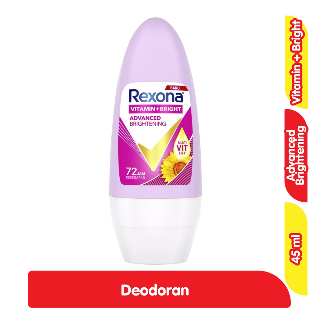Jual Rexona Women Deodorant Roll On Advanced Brightening 45 Ml Di Seller Alfamart - Alfamart ...