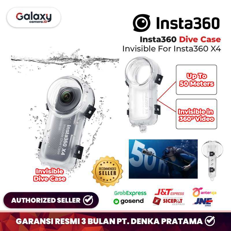 Jual Insta360 X4 Dive Case Original Murah - Harga Diskon Juli 2024 | Blibli