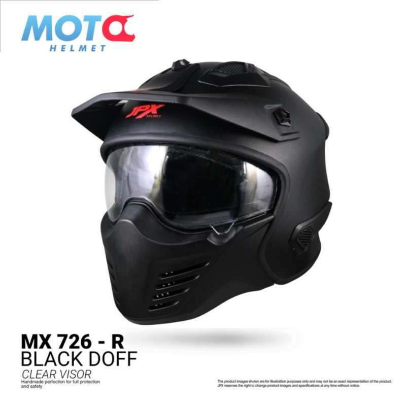 Jual Helm Jpx Full Face Mx-726r - Black Doff/red Di Seller Motohelmet - Dadap, Kab. Tangerang ...