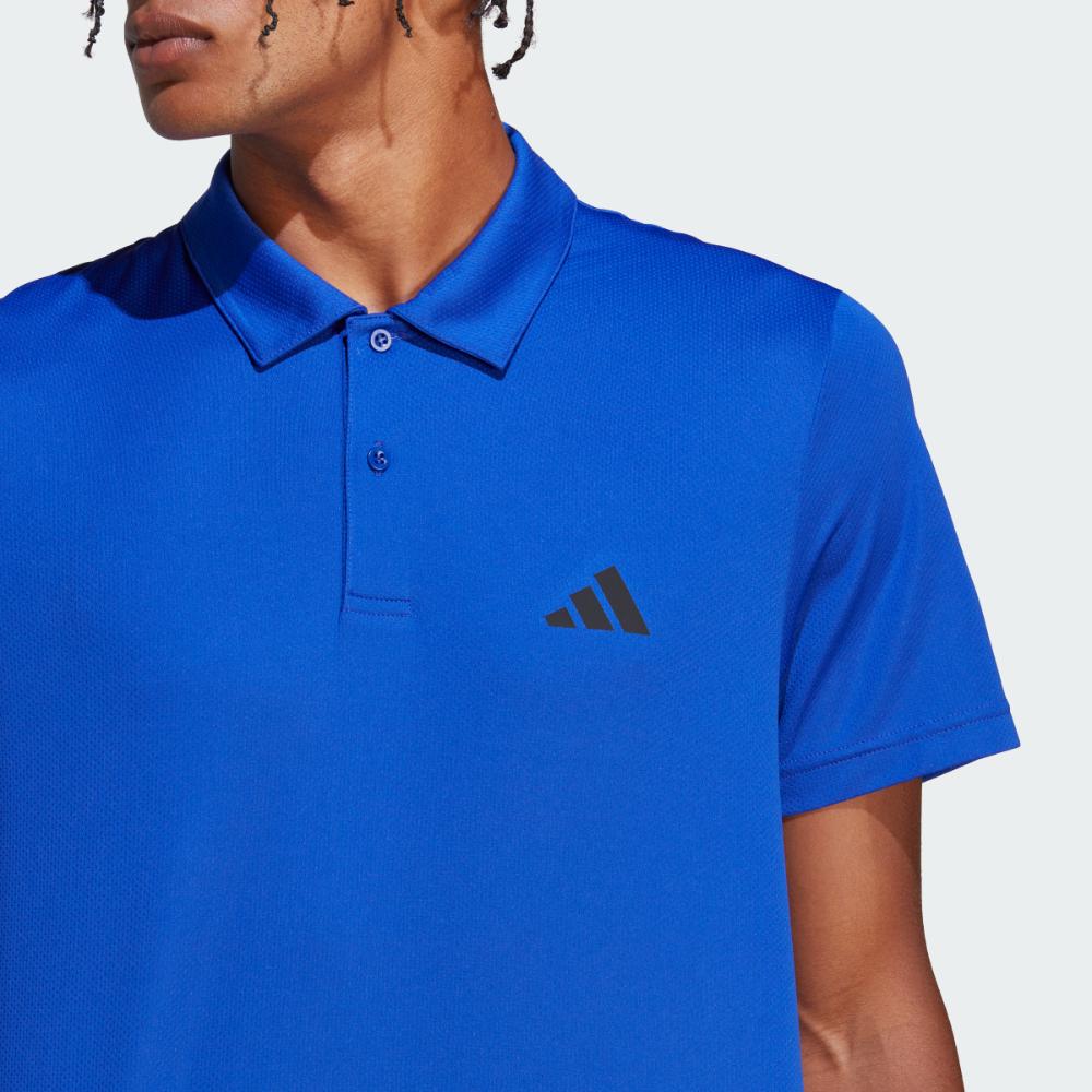 Promo adidas Men Training Polo Shirt Essentials Baju Fitness Pria ...