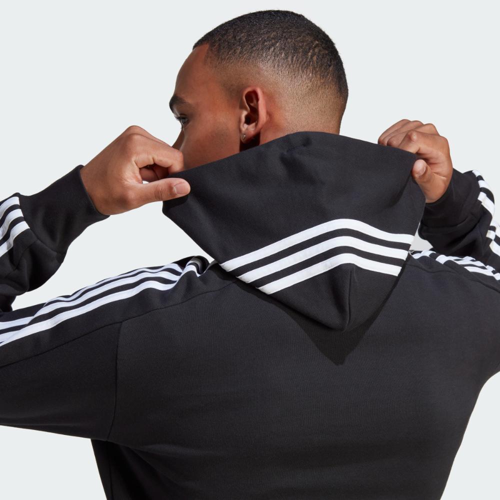 Promo Adidas Men Hoodie French Terry 3-stripes Jaket Pria [ic0435 ...