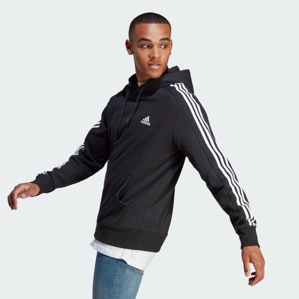 Promo Adidas Men Hoodie French Terry 3-stripes Jaket Pria [ic0435 ...
