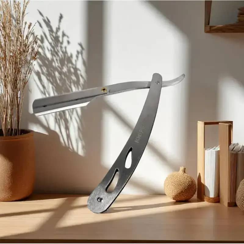 Promo Biutte.co Gagang Pisau Cukur Lipat Barber Razor Shaving Knife ...