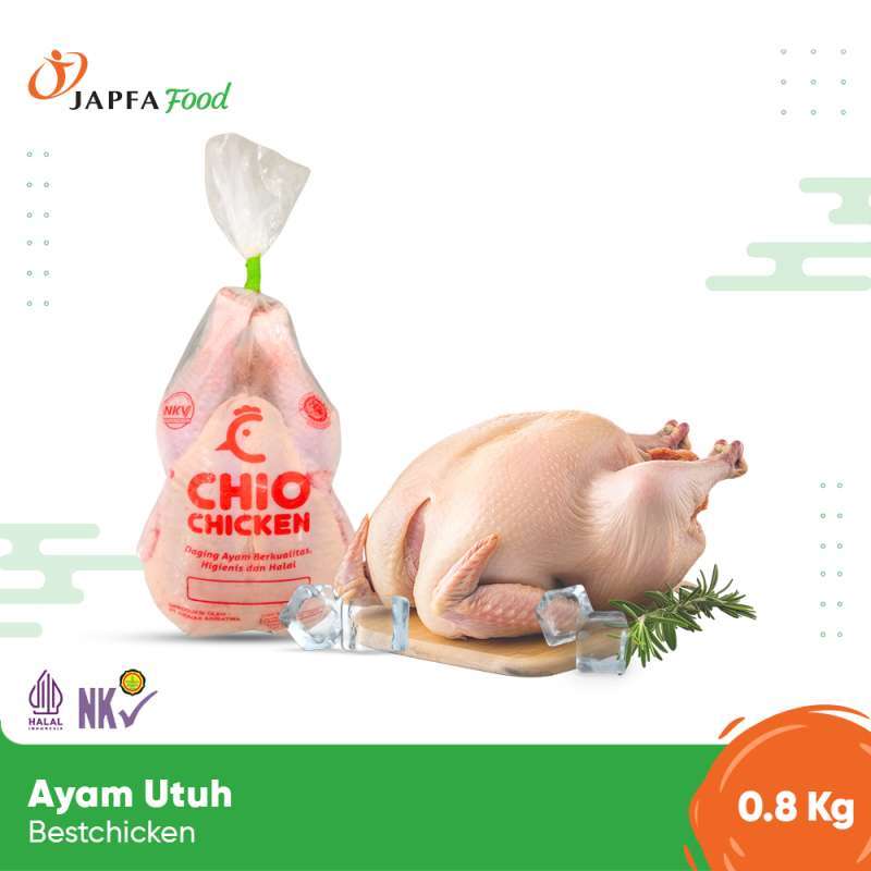 Promo Bestchicken Ayam Karkas Broiler / Ayam Utuh Japfa Food 800 Gram ...