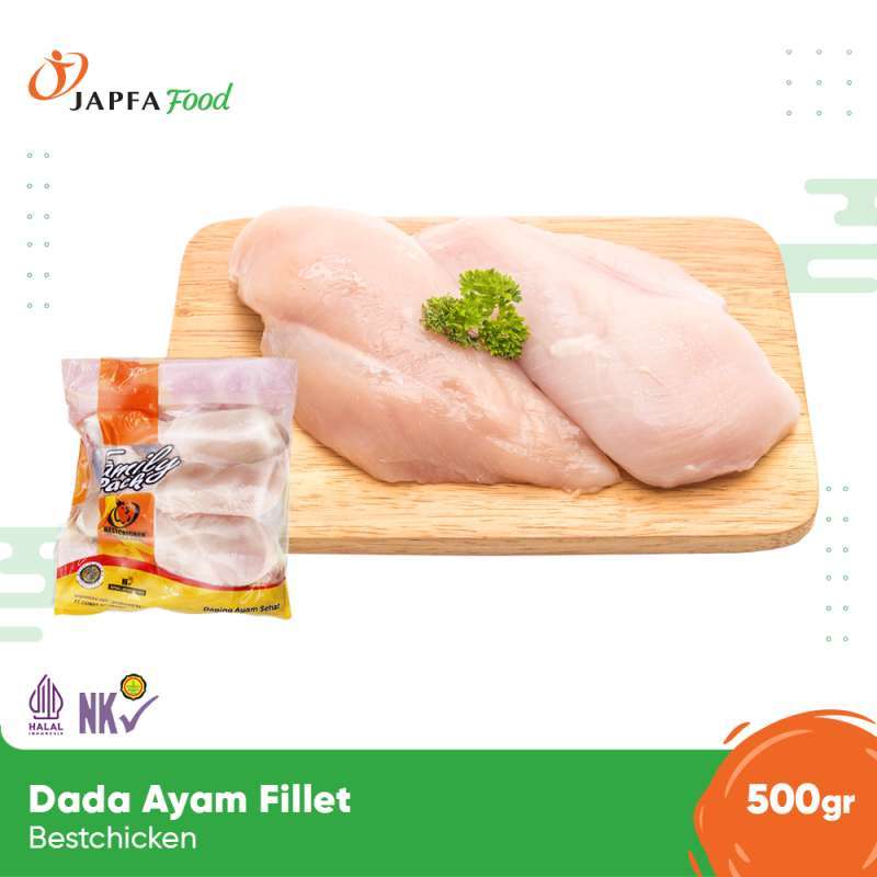Promo Bestchicken Dada Ayam Fillet - Dada Ayam Boneless Tanpa Kulit 500 ...