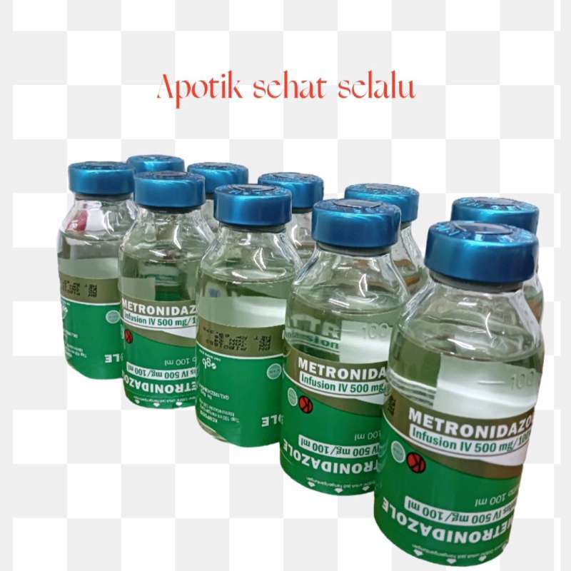 Jual Jualmetronidazole500 Mg Infus Ready///botol Oriiii Di Seller Sehat ...
