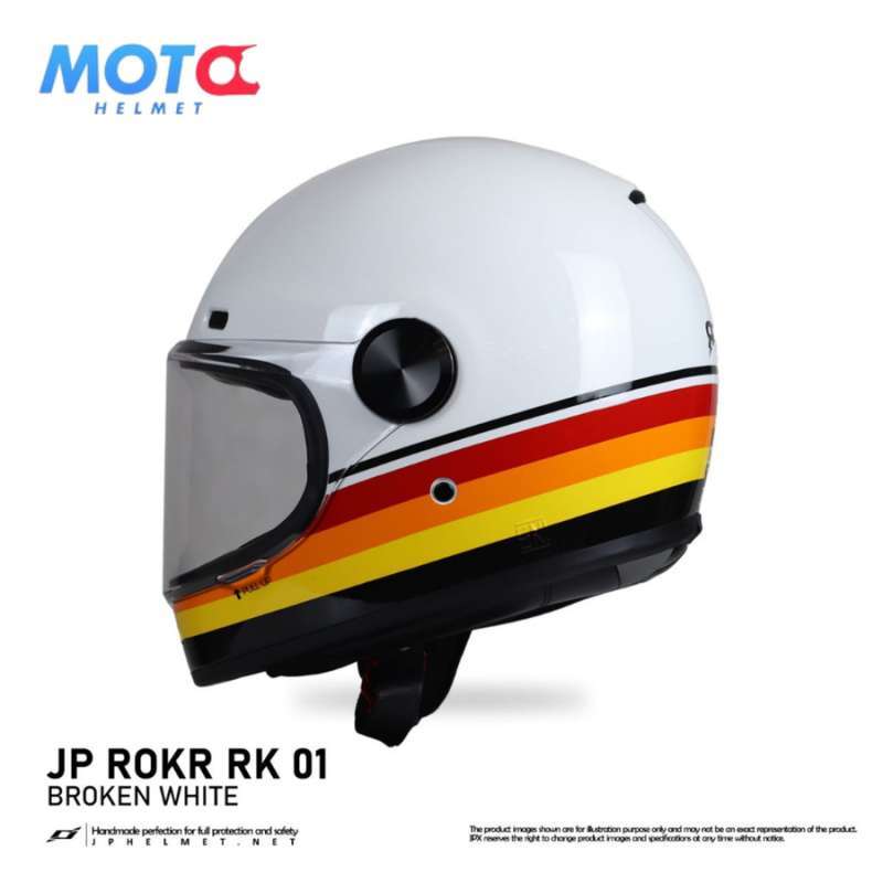 Jual Helm Fullface Retro Jp Rokr - Rk 01 Di Seller Motohelmet - Dadap ...