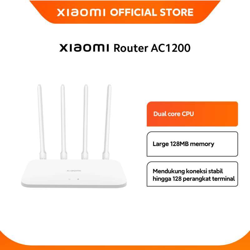 Promo Xiaomi Mi Router Ac1200 Dual-core Full Gigabit 100mbps Diskon 5% Di Seller Blibli Video ...