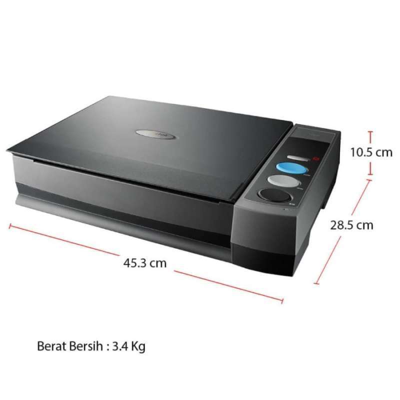 Jual Plustek Scanner 3800l Opticbook A4/letter 7detik/lembar 300dpi ...