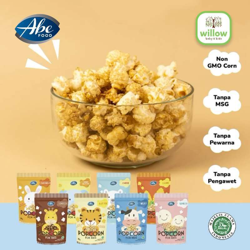 Jual Camilan - Abe Food Popcorn Di Seller Willow Baby Shop West ...
