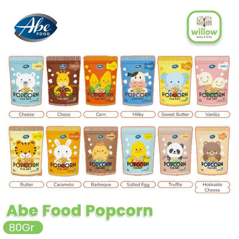 Jual Camilan - Abe Food Popcorn Di Seller Willow Baby Shop West ...