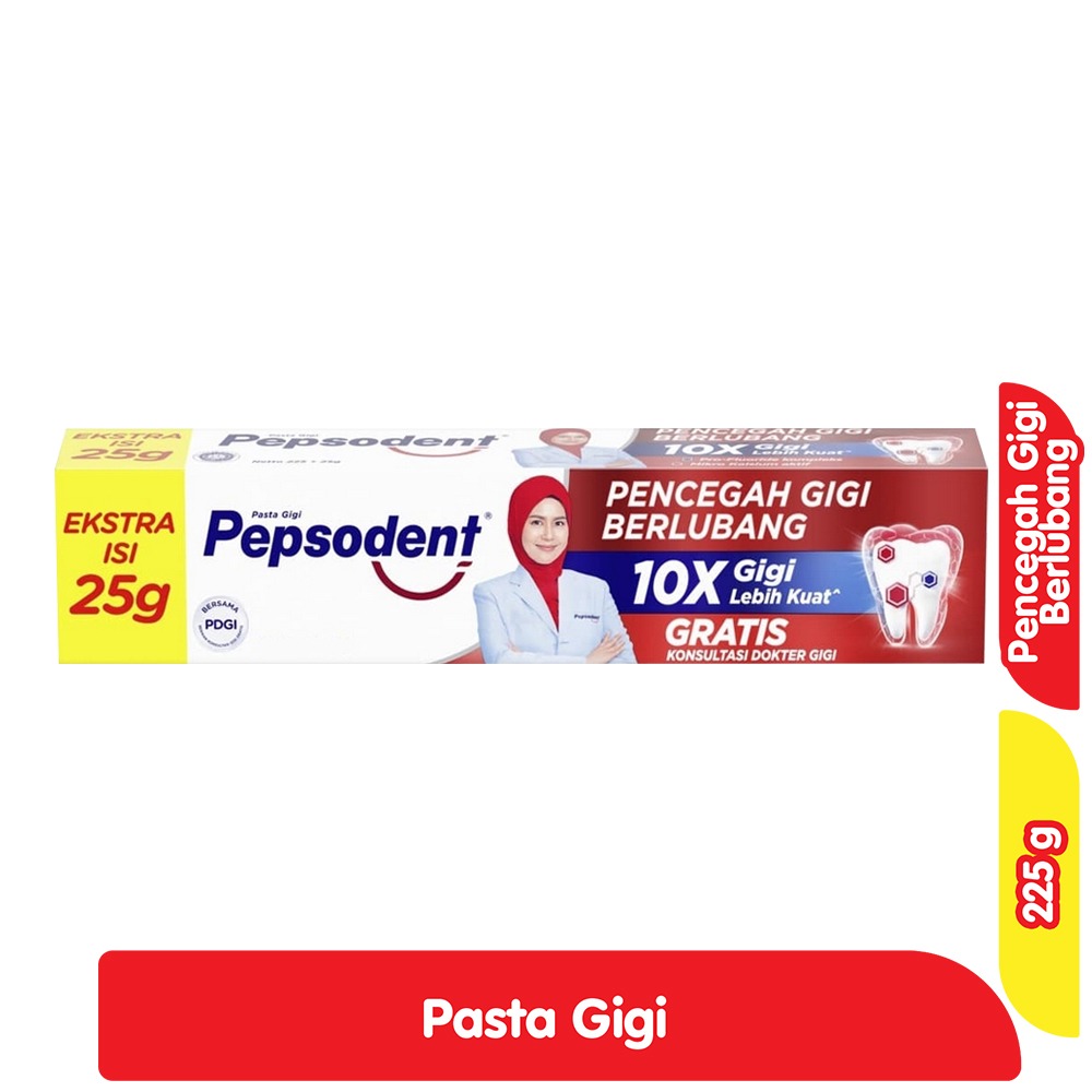 Jual Pepsodent Pencegah Gigi Berlubang Pasta Gigi 225 G Di Seller Alfamart - Alfamart Anggrek ...