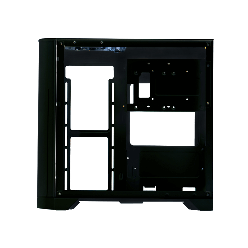 Jual Casing Cube Gaming Curvar Black - Matx Gaming Case - Front Curve ...