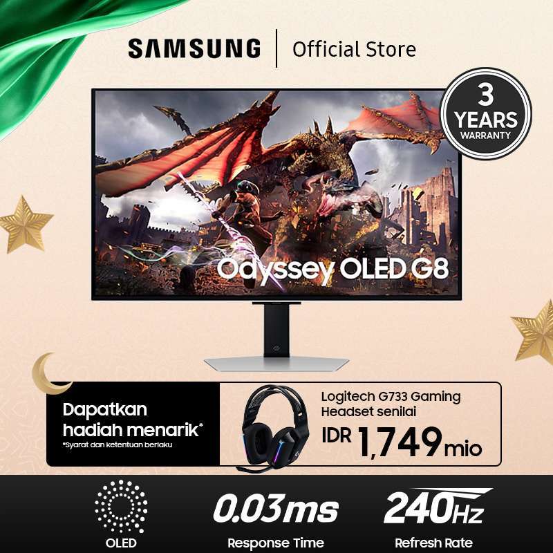Samsung G8 Monitor Oled 🔥 Harga & Spesifikasi Terbaru Maret 2026