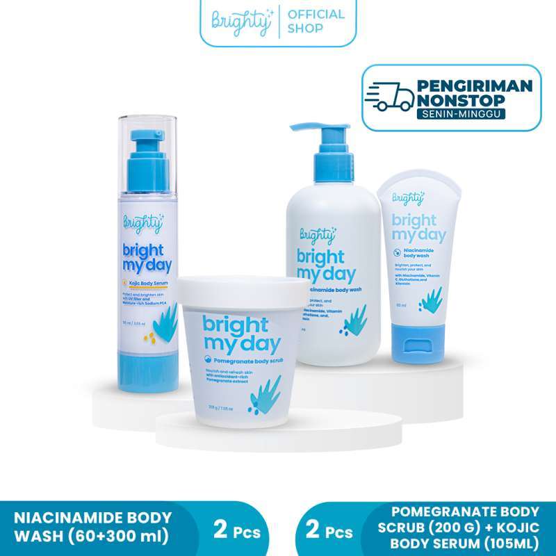 Promo Brighty Bright My Day (bmd) Series Paket Mencerahkan Sabun Mandi ...
