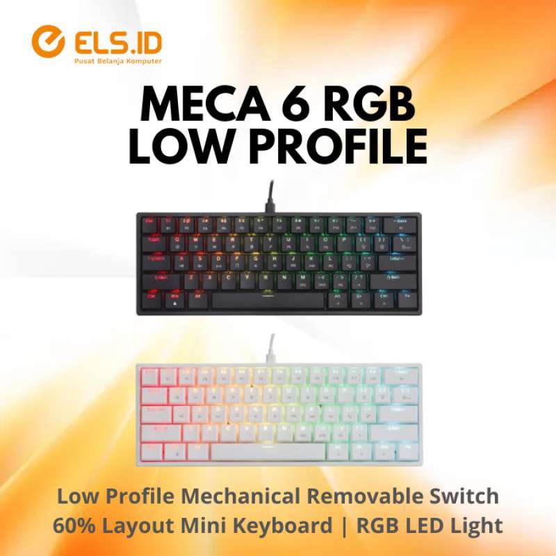 Jual Meca 6 Rgb Low Profile Original Murah - Harga Diskon Juni 2024 ...