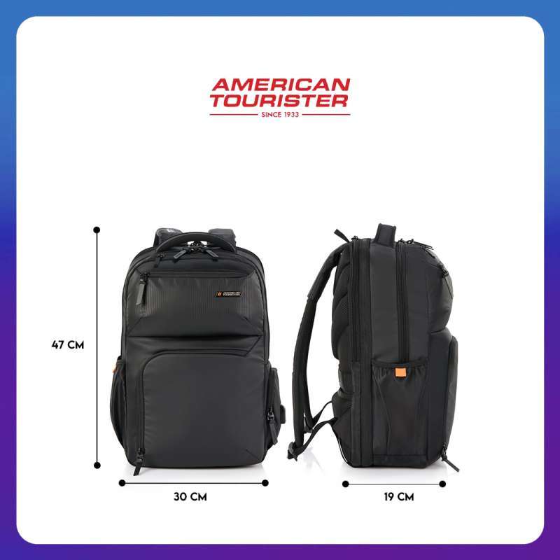 Jual American Tourister Segno 2.0 Backpack 3 Asr - Black Di Seller House Of Samsonite Official ...