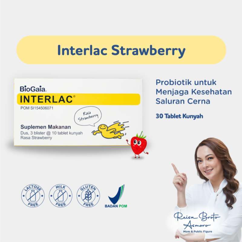 Jual Interlac Probiotik Drops Mini Pack Tablet Vitamin D3 / Menjaga ...
