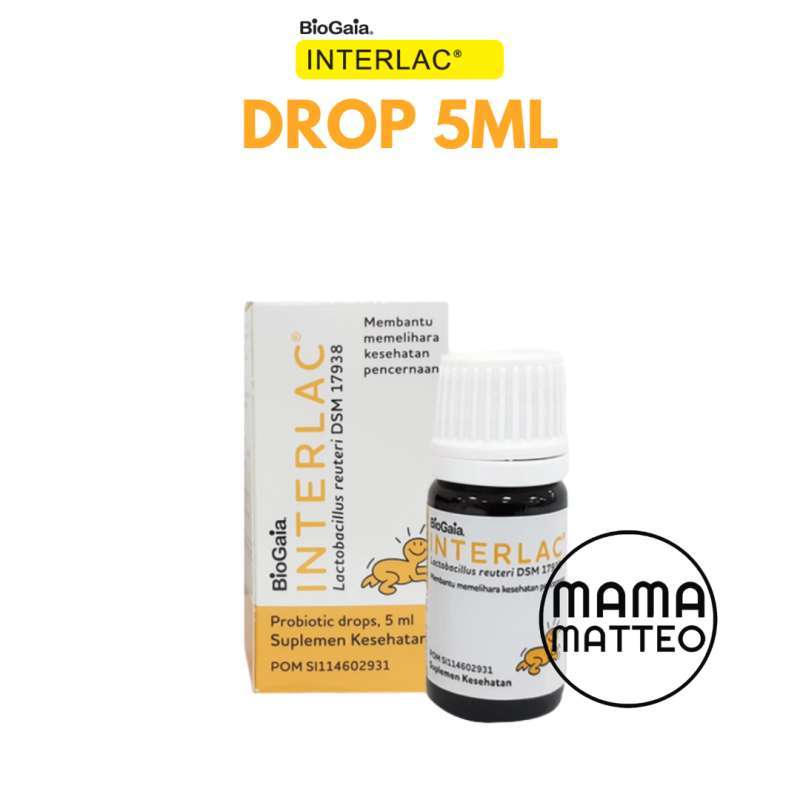 Jual Interlac Probiotik Drops Mini Pack Tablet Vitamin D3 / Menjaga ...