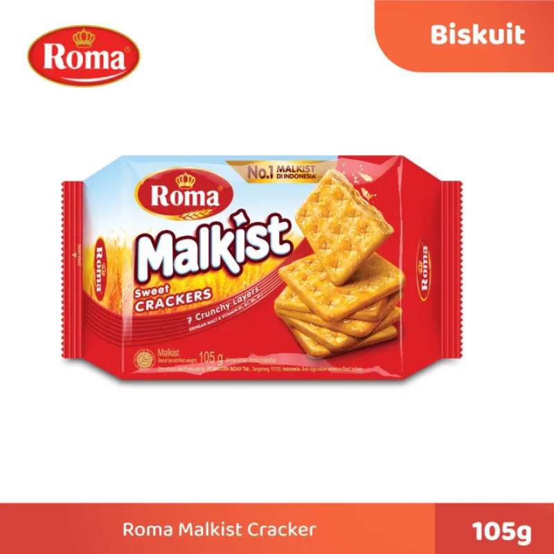 Promo Roma Malkist Crackers [105 G] Diskon 12% Di Seller Langgan Mm ...