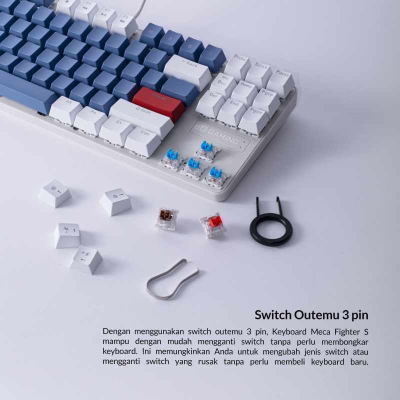 Jual Keyboard Gaming Digital Alliance Mechanical Outemu Removable ...