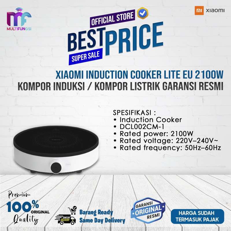 Jual Xiaomi Induction Cooker Lite Eu 2100w Kompor Induksi / Kompor ...