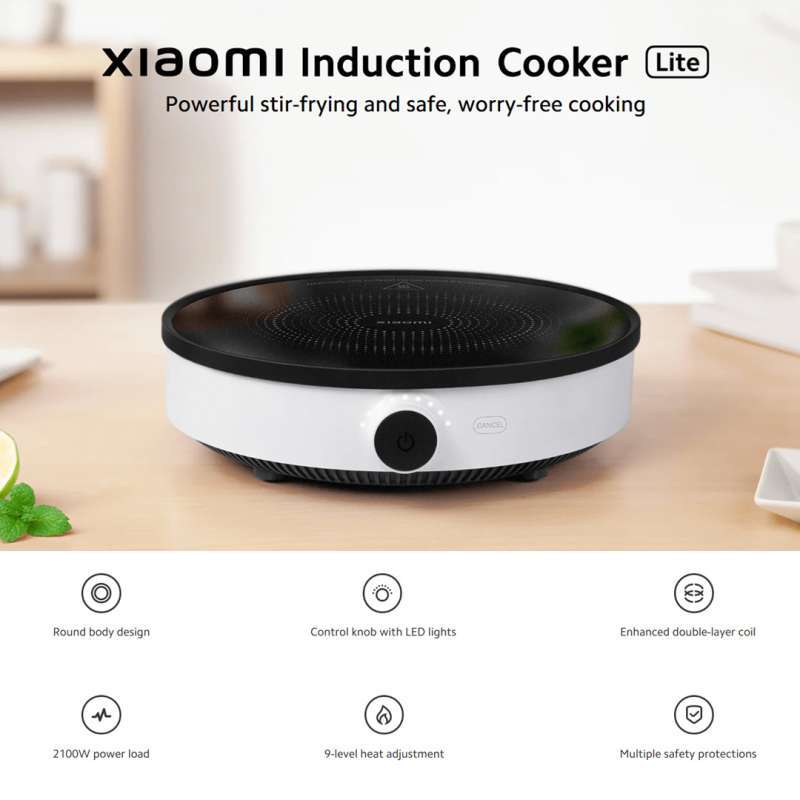 Jual Xiaomi Induction Cooker Lite Eu 2100w Kompor Induksi / Kompor ...