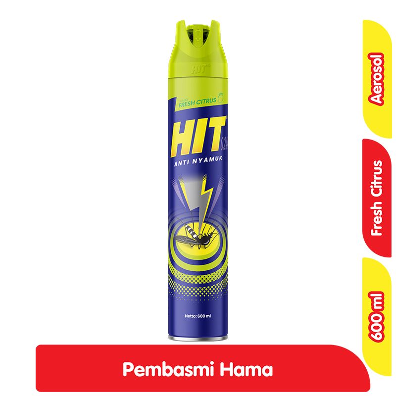 Promo HIT Expert Aerosol Obat Anti Nyamuk Fresh Citrus 600 ml Diskon 4% di Seller Alfamart Click ...
