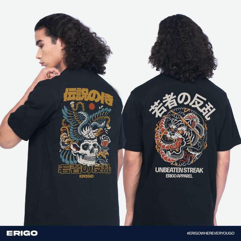 Promo Erigo Buy 1 Get 2 T-shirt Oversize Graphic Bundling 5 | Sairo ...