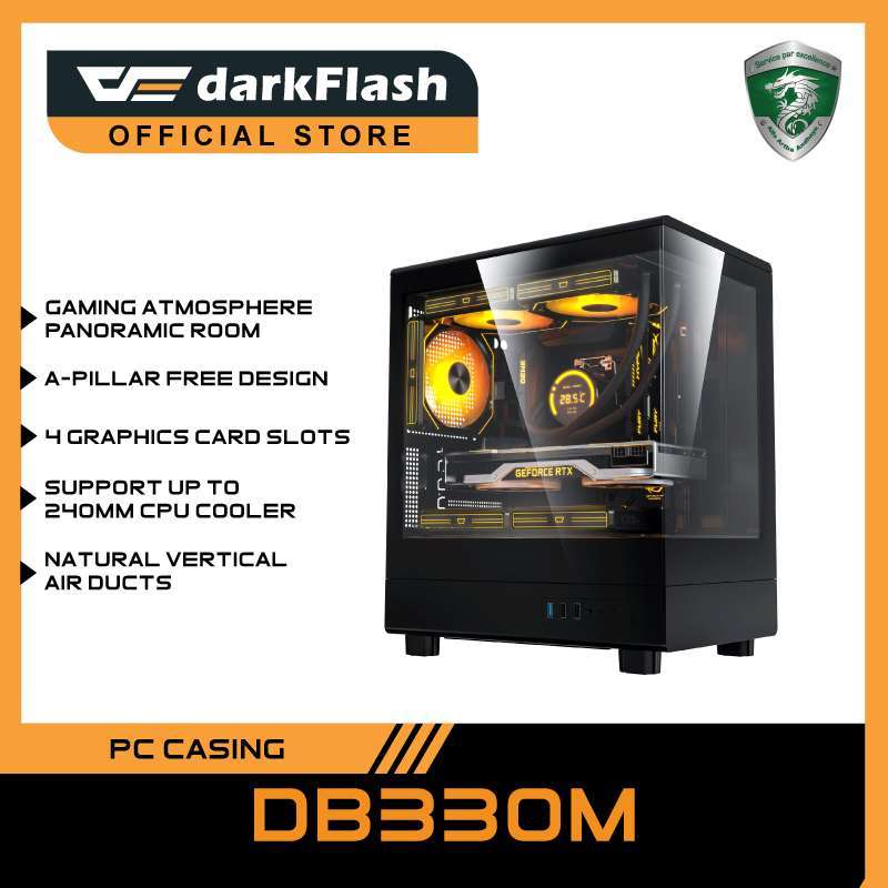Jual Darkflash Db330m M-atx Pc Casing [no Fan] Di Seller Darkflash Official Store - Mangga Dua ...
