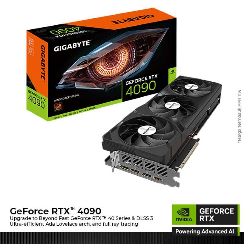 Jual Vga Card Gigabyte Geforce Rtx 4090 Windforce V2 24g - 24gb Gddr6x ...