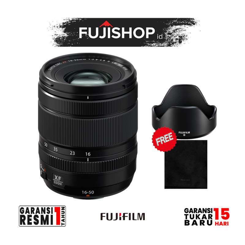Promo Fujifilm Xf 16-50mm F2.8-4.8 R Lm Wr Lens Fujinon Xf16-50mm Garansi Resmi Diskon 5% Di ...