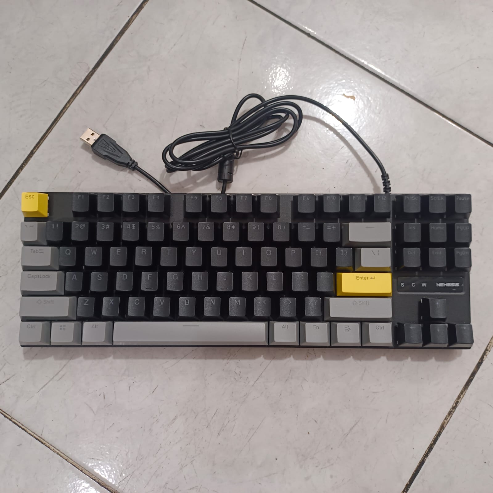 Jual Nyk Saber Mkn-02 Keyboard Mechanical Removable Tkl Di Seller ...