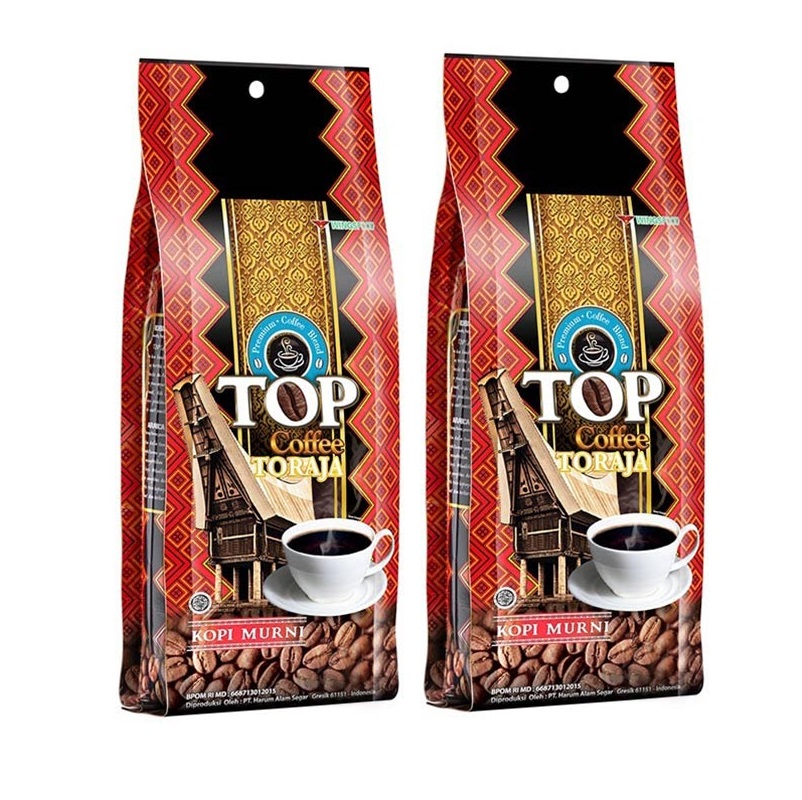Promo Bundle 2 Top Coffee Toraja Murni Pack [158 G] Diskon 14% Di ...