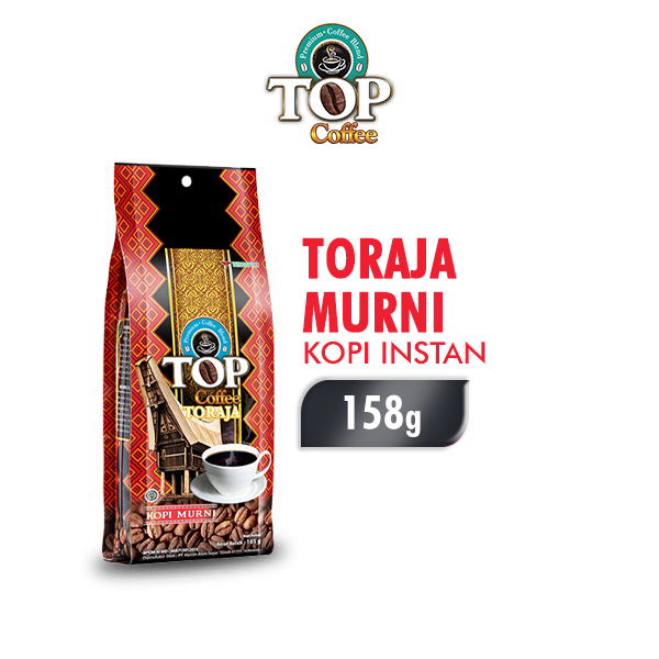 Promo Bundle 2 Top Coffee Toraja Murni Pack [158 G] Diskon 14% Di ...