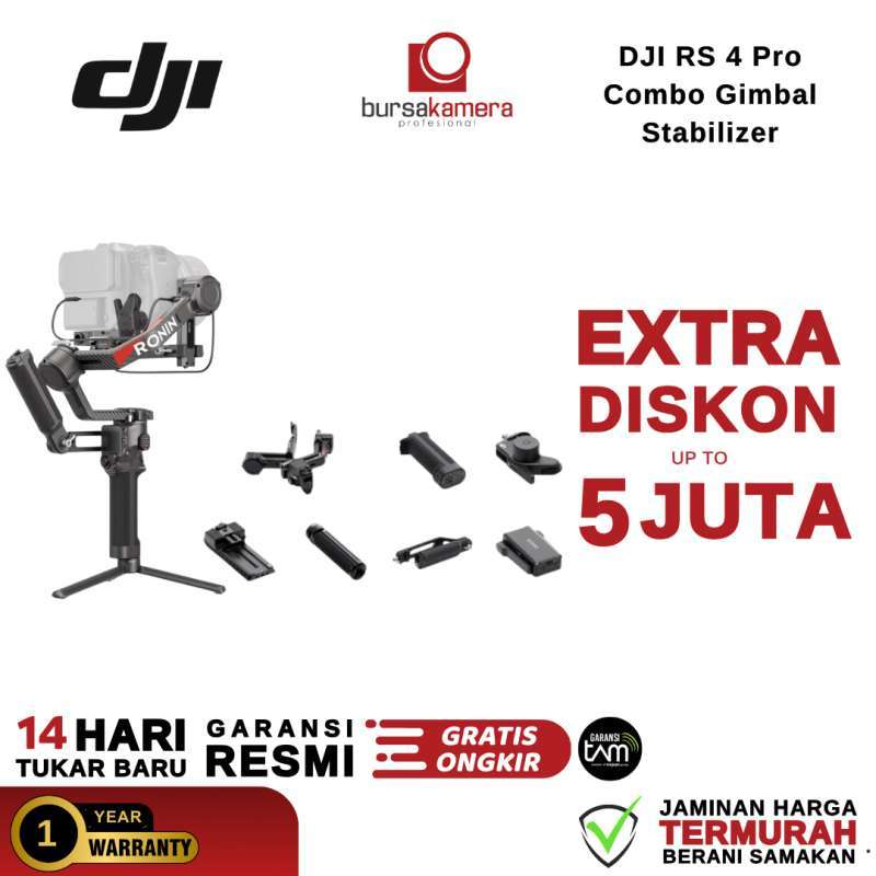 Dji Rs 4 Pro 🔥 - Terlengkap & Harga Terbaru Mei 2026