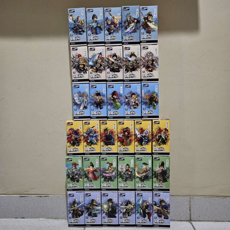 Promo Minifigure Samkok 3 Kingdom Original Kkv Decool - Xu Huang Diskon ...